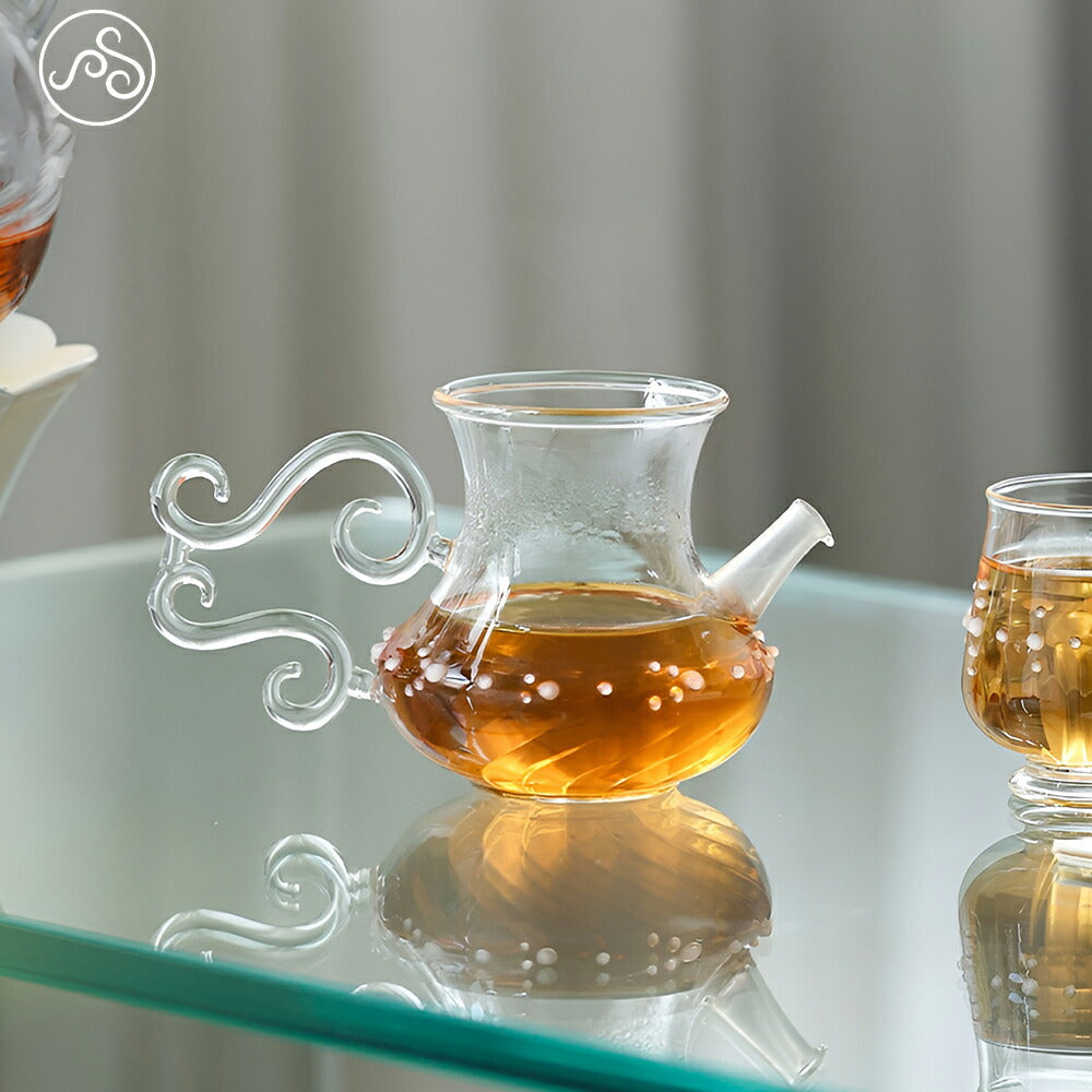 IwaiLoft 十卿 Glass Art 工芸作家作品 夢 マグカップ ガラスピッチャー 耐熱ガラス 片口 180ml 徳利 酒器 日本酒 – 茶器・コーヒー用品を選ぶ - IwaiLoft