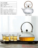 送料無料 IwaiLoft 贅 耐熱ガラス ティーポット 茶こし付き クルミ持ち手 ガラス製ポット ガラス急須 ジャンピング 紅茶ポット フ – 茶器・コーヒー用品を選ぶ - IwaiLoft